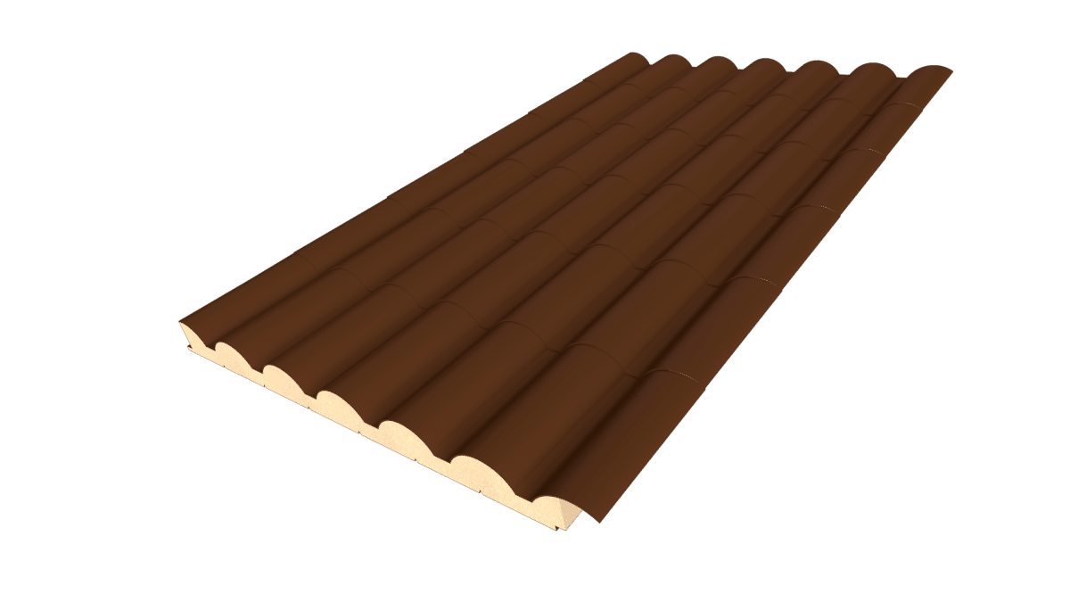 cubiertas de panel sandwich